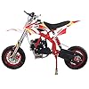 X-PRO Zephyr 40cc Mini Dirt Bike Pit Bike Dirt Bikes Gas Power Bike Off Road Motorcycle(Red) in ...