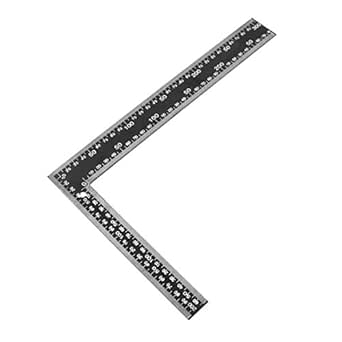 regla cuadrada - SODIAL(R) Regla cuadrada de diseno en forma de L de ...