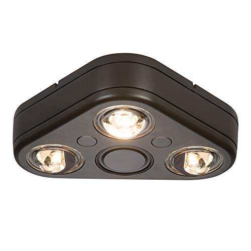 ALL-PRO Outdoor Security REV335F Revolve LED Triple Head Flood Light ...