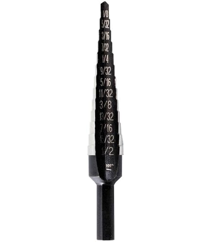 Hyper Step Drill Bit Set Irwin 10502 Unibit Step Drill Bit Set - 3 ...