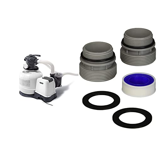 INTEX 26647EG SX2800 Krystal Clear Sand Filter Pump for Above Ground ...
