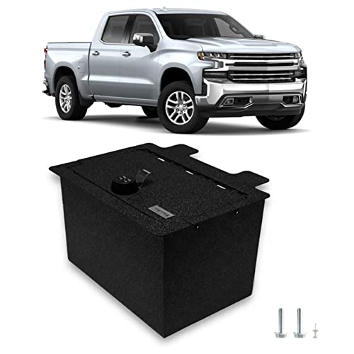 WANGDUOYU Center Console Gun Safe Lock Vault Interior Storage Box ...