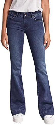Salsa Wonder Push up Flare Jeans in Dark Denim, Blue, 64 price in UAE ...