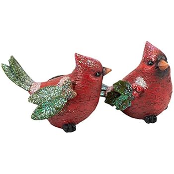 Amazon.com: Large Resin Cardinal Bird Figurine: Home & Kitchen