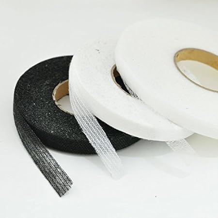 Double Sided Iron on Interfacing Adhesive Light Weight Fusible Tape ...