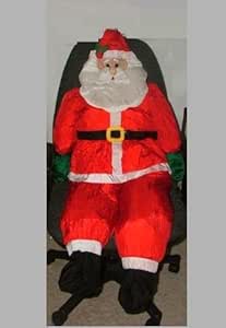 Amazon.com: 4 1/2 Ft. Stuffable Santa Claus CHRISTMAS YARD OUTDOOR ...