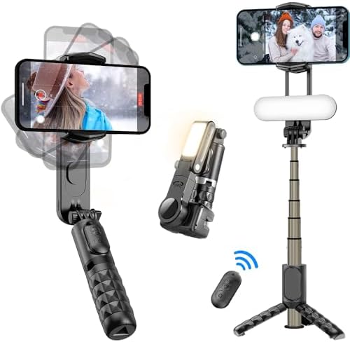سعر Selfie Stick Gimbal Stabilizer, 4 in 1 Portable Tripod, Gimbal ...