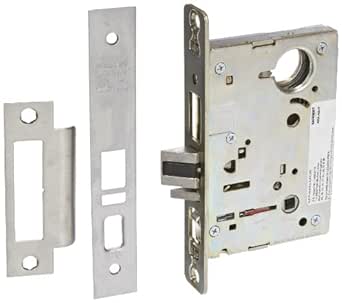Sargent 8200 Series Satin Chrome Plated Office or Entry Mortise Lock ...