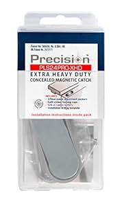 Precision Lock PLS24PRO-XHD Concealed Magnetic Catch, Stainless Steel ...
