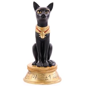 Egyptian Bast Cat Statues Figure Ornament: Amazon.co.uk: Kitchen & Home