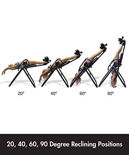 Body Vision IT 9690-W - Deluxe Heavy Duty Therapeutic Inversion Table ...