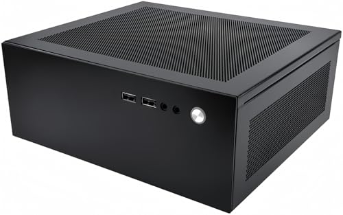 M100 Mini Desktop Case 4.3L HTPC Case Fits Flex Power Supply ITX ...