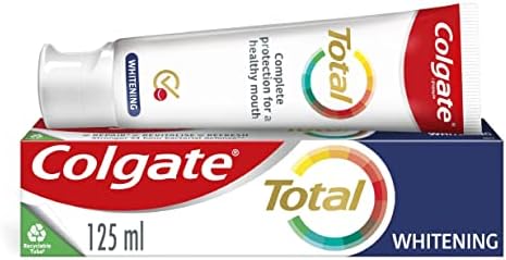 Colgate Total Whitening Fluoride Toothpaste 125ml | effective stain ...
