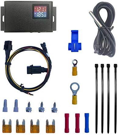 Adjustable Car Fan Controller, LITROK Digital Temperature Control ...