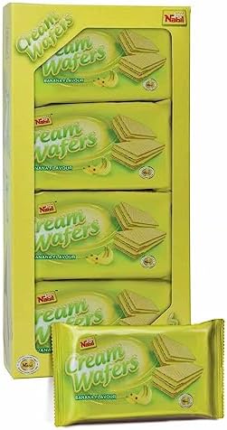 Nabil Banana Flavour Wafer, 12 x 16 gm price in Saudi Arabia | Amazon ...