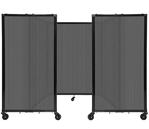 Versare Polycarbonate Room Divider 360 Portable Wall Partition ...
