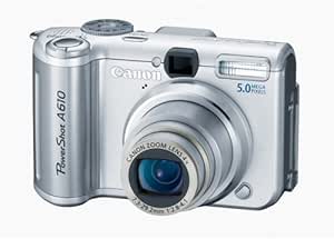 Amazon.com : Canon Powershot A610 5MP Digital Camera with 4x Optical ...