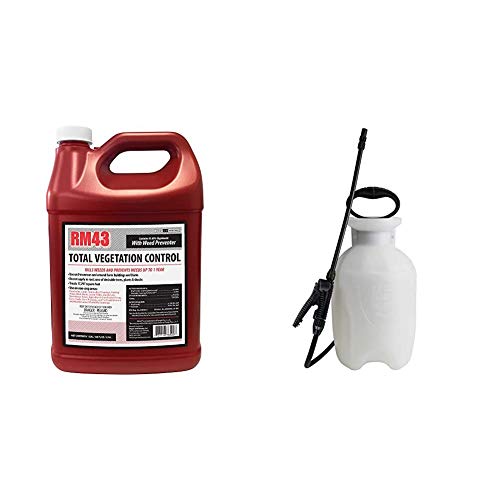 RM43 43-Percent Glyphosate Plus Weed Preventer Total Vegetation Control ...