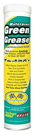 Green Grease 101 Synthetic Waterproof High Temperature Grease, 14-Ounce ...