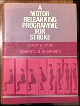 Motor Relearning Programme for Stroke: Amazon.co.uk: Shepherd MA EdD ...
