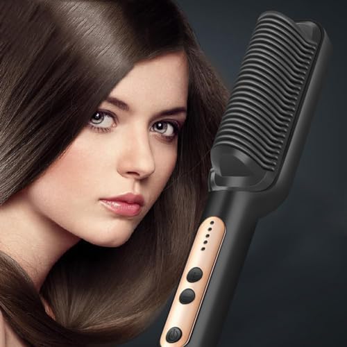 SOKANY SK-1008 Ionic Straightening Brush with Integrated Comb, 5 ...