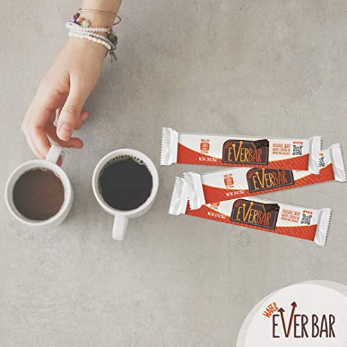 EverBar - Dark'n Crispy Chocolate Bars, 24 Count | Non-GMO, Dark ...