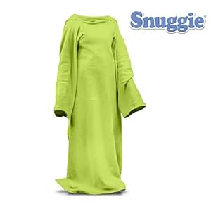 Amazon.com: Snuggie Neon Green Blanket with Sleeves for Kids, 54" x 42 ...