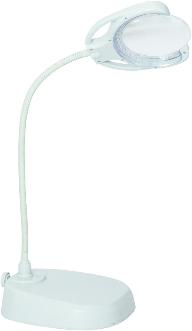 PURElite Tri-Spectrum Three-in-One Magnifying Lamp with Multi Light ...