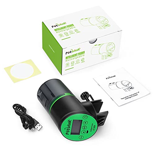 Petbank Automatic Fish Feeder Rechargeable Timer Fish Feeder With USB petbank-automatic-fish-feeder-rechargeable-timer-fish-feeder-with-usb