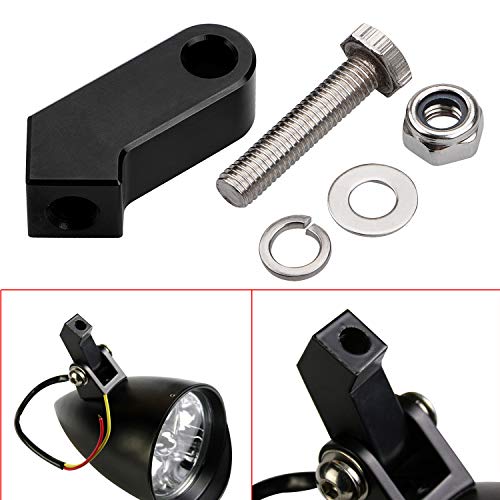 Bid4ze CNC Aluminum Motorcycle 3/4 Headlight Mounting Bottom Block ...