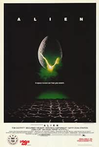 Amazon.com: Alien 27 x 40 Movie Poster - Style A: Lithographic Prints ...