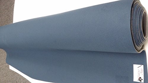 Navy Blue Auto Headliner 3/16 Foam Backing Fabric Material 108 X 60 by ...
