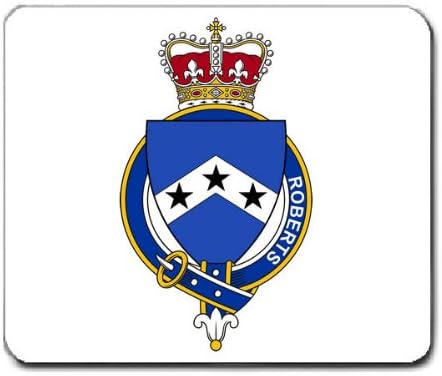 Amazon.com : Roberts England Family Crest Coat of Arms Mouse Pad ...