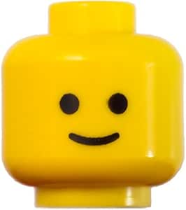 Amazon.com: LEGO® Minifigure Parts: Original, Classic Head with Grin ...