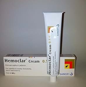Amazon.com: Hemoclar Bruises, Trauma and Hematoma cream 40 Grams ...
