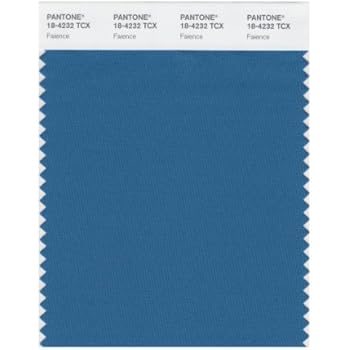 PANTONE SMART 18-3930X Color Swatch Card, Bleached Denim - Wall Decor ...
