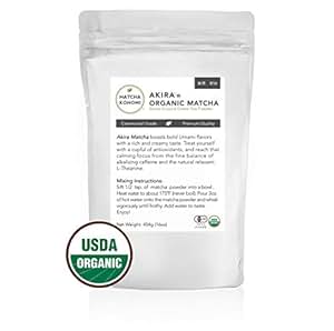 Akira Matcha - Organic Premium Japanese Matcha Green Tea Powder - First ...