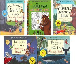 Julia Donaldson Gruffalo Activity Collection 5 Books Set The Gruffalo ...