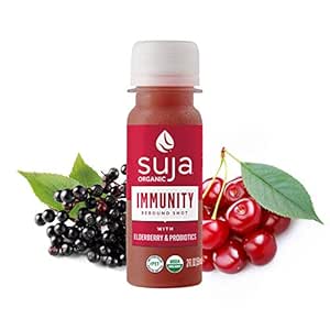 Amazon.com : Suja Organic Immunity Rebound Shot with Elderberry ...