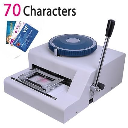 Brand New 70-Manual Embosser Credit ID Plastic PVC Card Manual ...