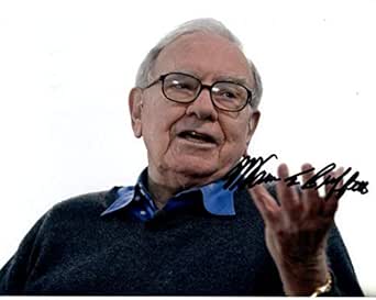Amazon.com: WARREN BUFFETT signed autographed photo: Entertainment ...