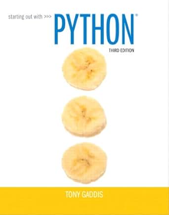 Starting Out with Python 3, Tony Gaddis, eBook - Amazon.com