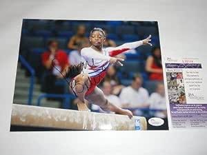 Simone Biles Signed 8x10 Photo Usa Gymnastics Star Autographed Jsa Coa ...