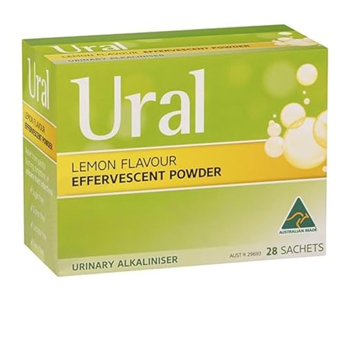 Ural Effervescent Powder 4G * 28 Sachets Urinary Alkalinizer Cystitis ...