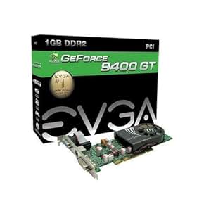 EVGA nVidia GeForce 9400GT 1GB DDR2 PCI Video Card 01G-P1-N948-LR ...