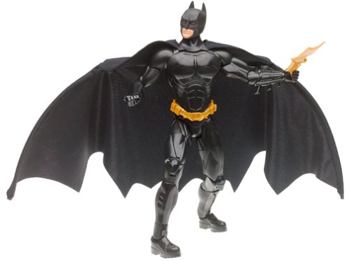 DC Batman Begins Batman with Cape Action (B000306A2O) | Amazon price ...
