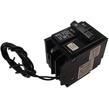 Cutler Hammer br220st Circuit Breaker, 2-Pole 20-Amp with shunt trip ...
