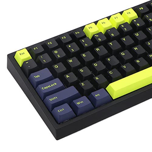 PBT Keycaps 60 Percent Custom Night Runner with 166 Keys Ergonomic ...
