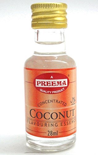 6 x PURE COCONUT ESSENCE COOKING FOOD CAKES BAKING FLAVOUR FRUIT ...