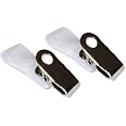 Clips Removível para Crachá Jacaré ACP Pacote com 100 Unidades - Clips ...